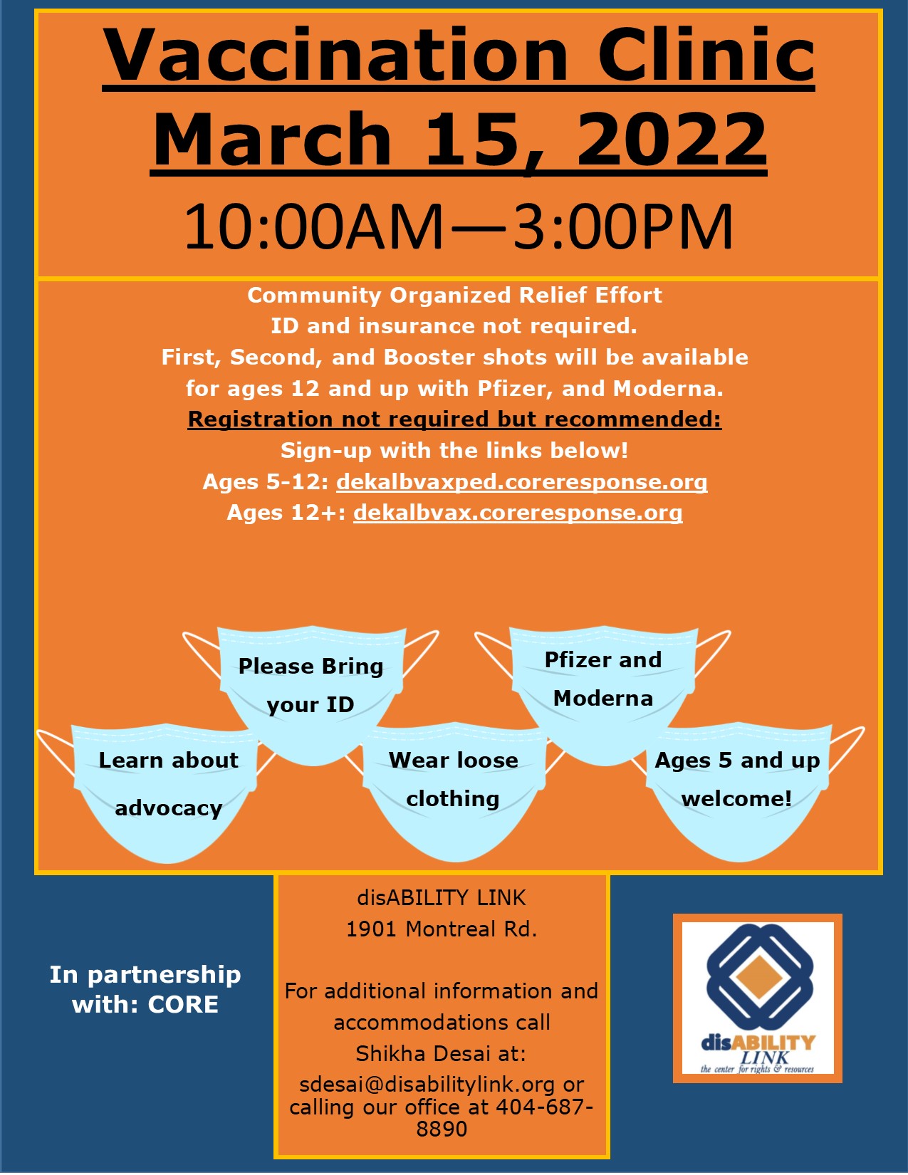 COVID-19 Workshops – disABILITY LINK